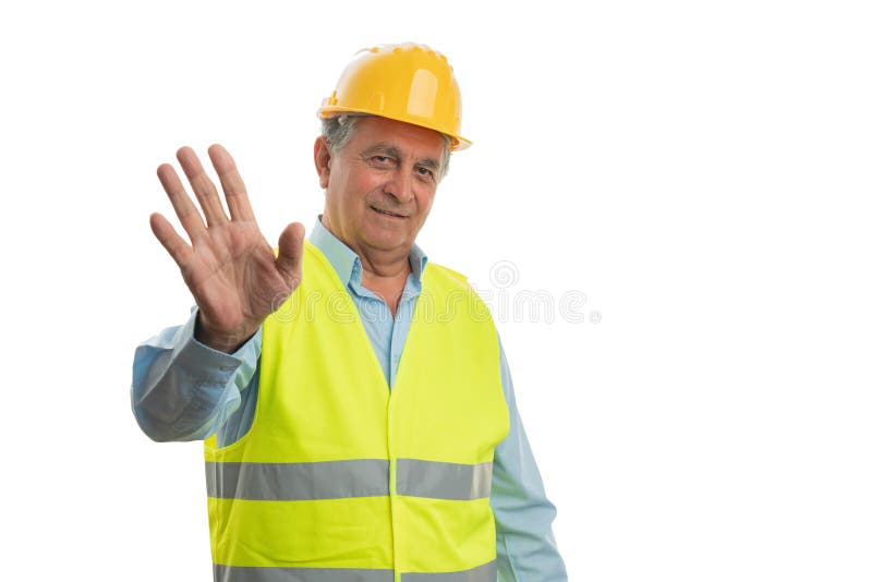 Hardhat Waving Worker Stock Photos - Free & Royalty-Free Stock Photos ...