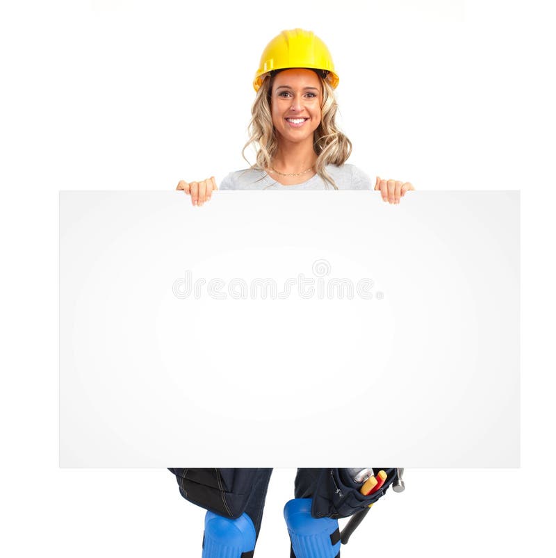 Woman at Work Traffic Sign, Symbol Stock Vector - Illustration of ...
