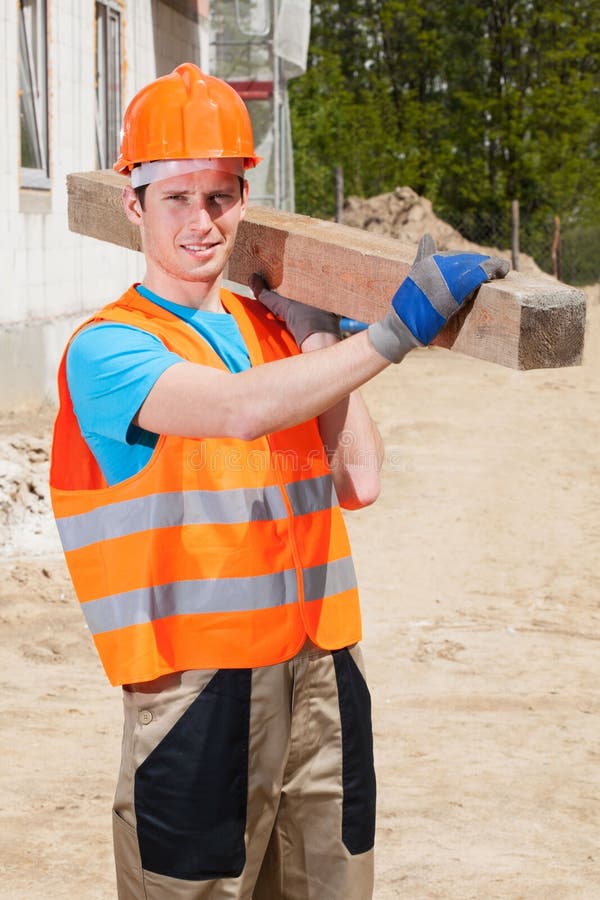 Builder during work stock photo. Image of outside, inspection - 41301588
