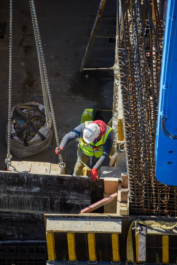 Builder at work stock image. Image of installation, development - 270274421