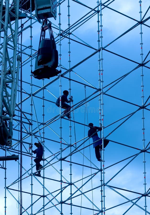 Builders stock photo. Image of infrastructure, metallic - 4499960