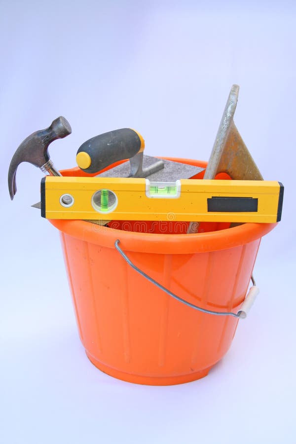 Builders bucket stock photo. Image of boards, cement - 11969232