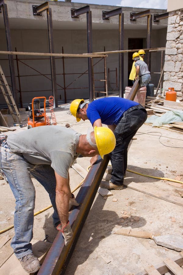 Builders stock image. Image of manual, reconstruction - 34798695