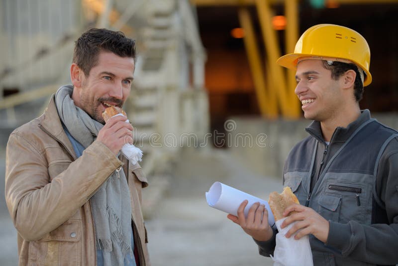 Builders Lunch Break Stock Photos - Free & Royalty-Free Stock Photos ...