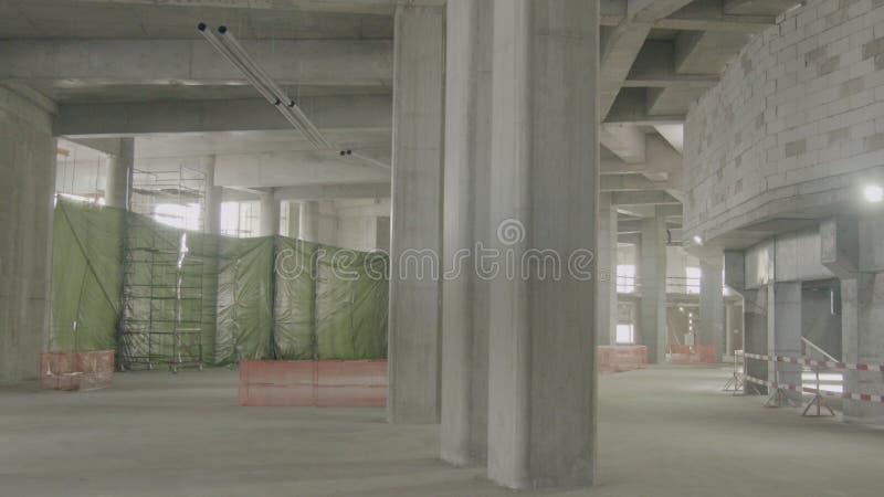 Builders Talk in Spacious Hall with Columns at Stadium Stock Video ... Builders Talk in Spacious Hall with Columns at Stadium Stock Video ...