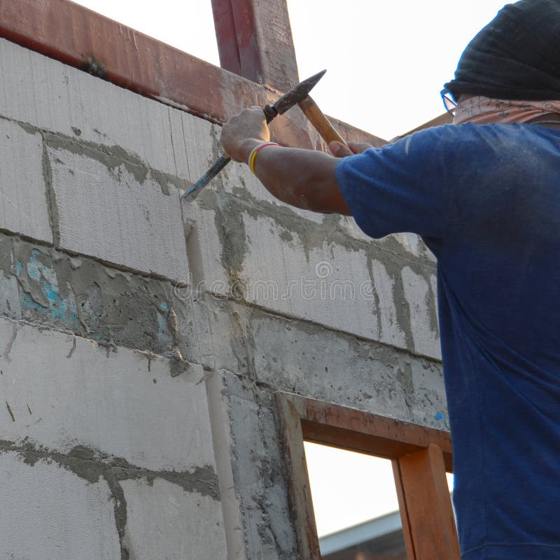 Construction stock image. Image of penetrate, isolated - 196046785