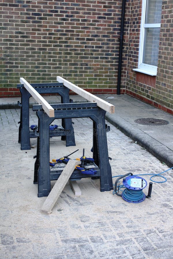 Builders workbench stock image. Image of plans, apartment - 66561177