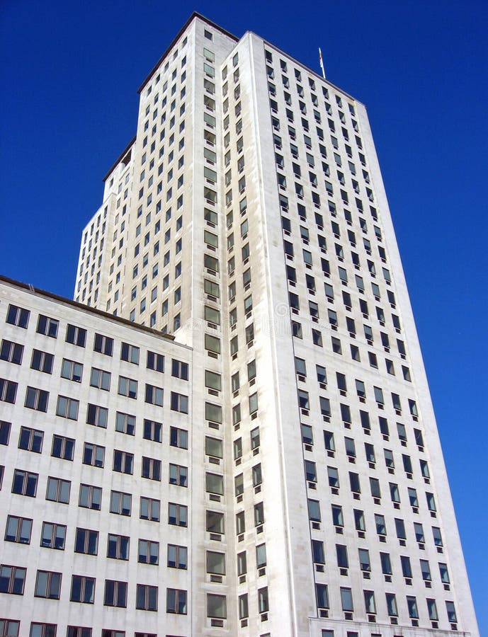 Historic Luhrs Tower Building in Phoenix, Arizona Stock Image - Image ...