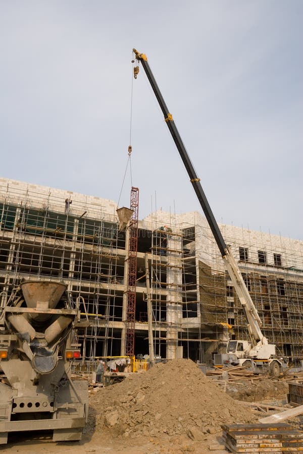 Construction stock photo. Image of develop, industrial - 14100416