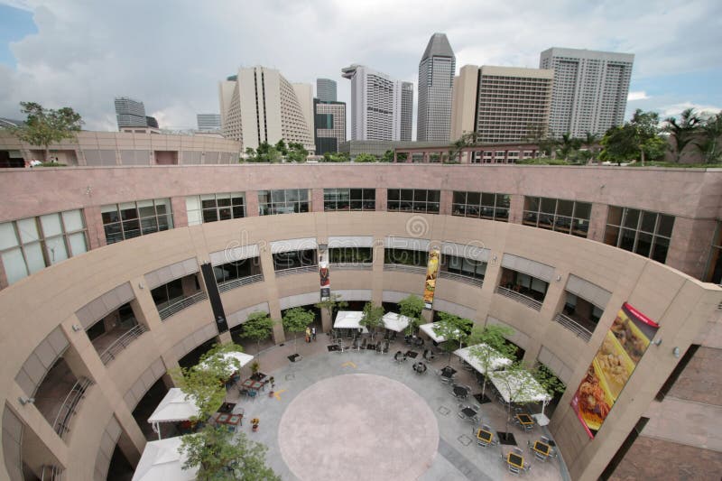 Building stock image. Image of landscapes, courtyard, commercial - 2084755