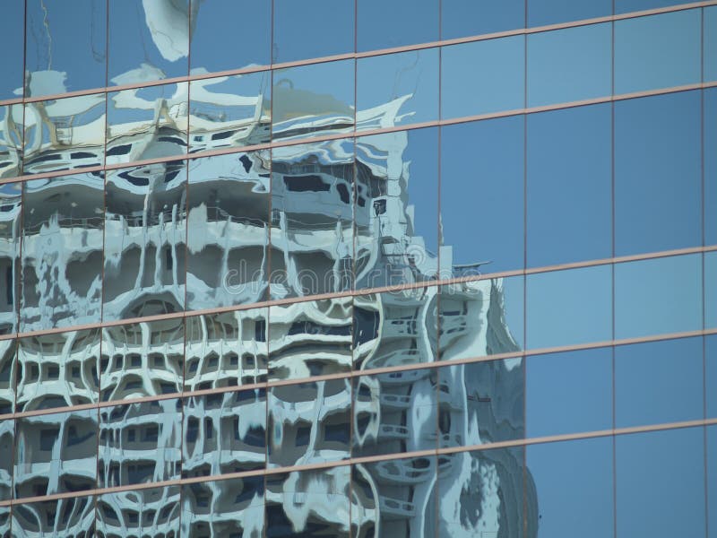 Distorted Building Reflection Picture. Image: 130083