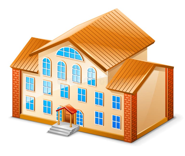 Brick Wall Side Building Stock Illustrations – 1,106 Brick Wall Side ...