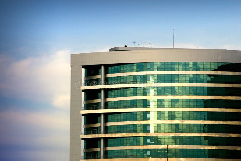 Blue Reflective Building stock image. Image of architectures - 139821