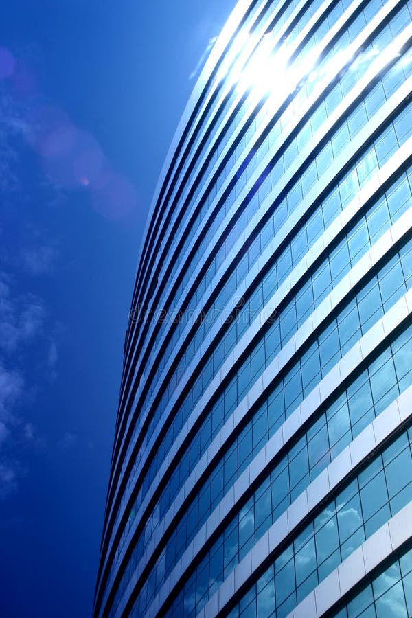 Glass office building stock photo. Image of modern, facade - 5213302