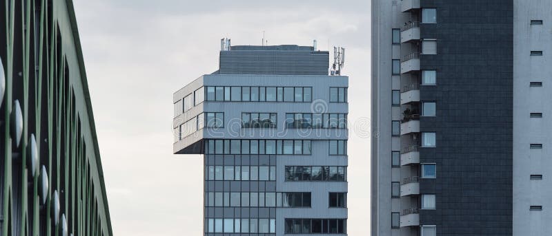 Building Above Wider Than Below, Modern Architecture in Bratislava ...