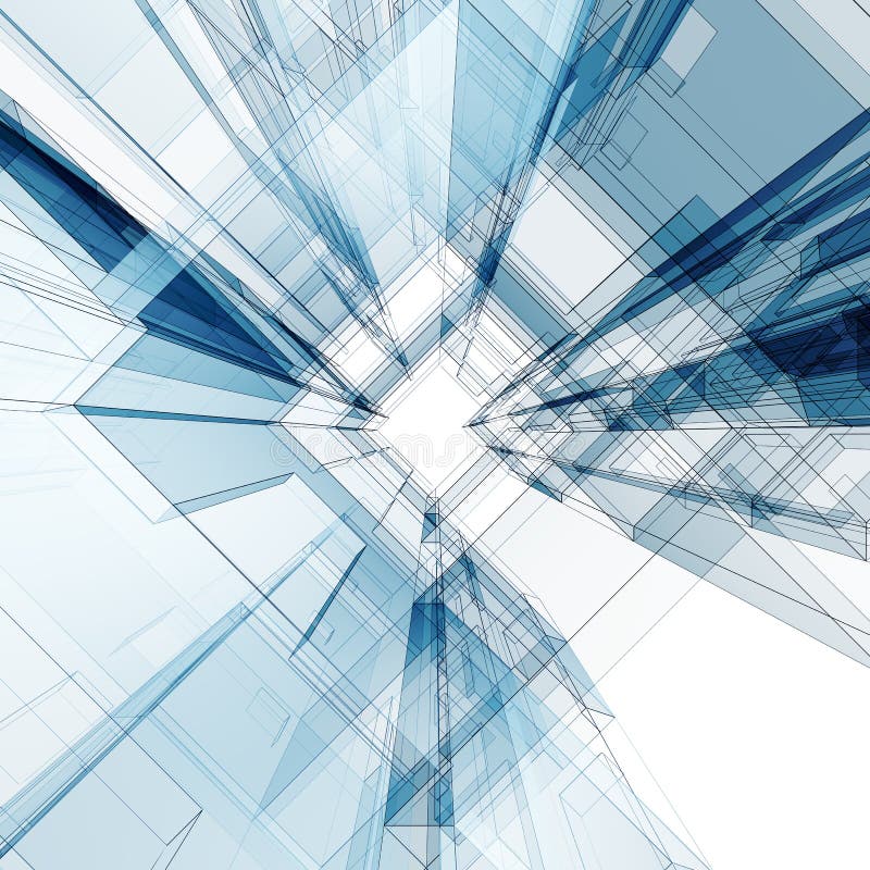 Building abstract concept stock illustration. Illustration of building ...