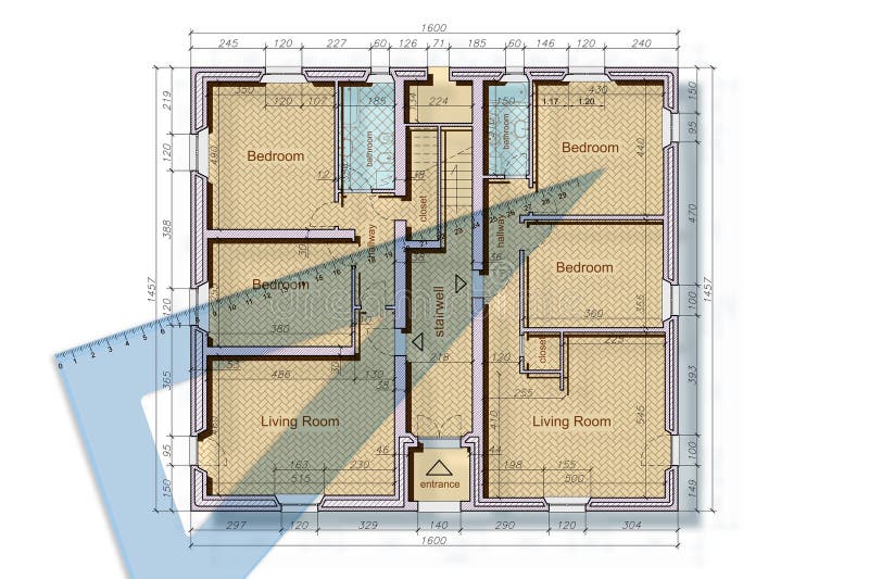 Building Activity and Building Permit Concept with Imaginary ...