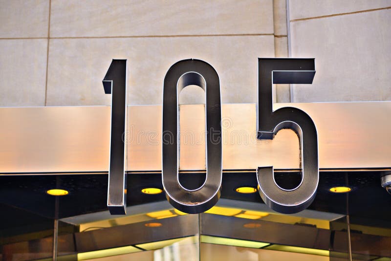 Building 105 stock image. Image of designation, number - 32930589