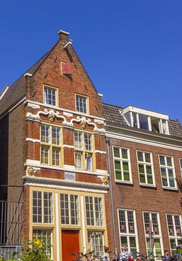 Building in Amsterdam editorial photography. Image of panorama - 179156262