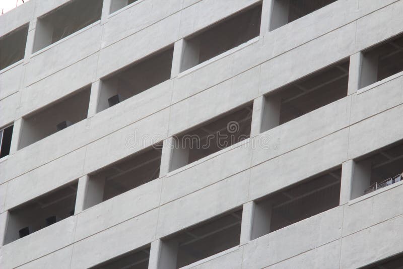 Building Architecture Cool Color Stock Image - Image of tower, rise ...