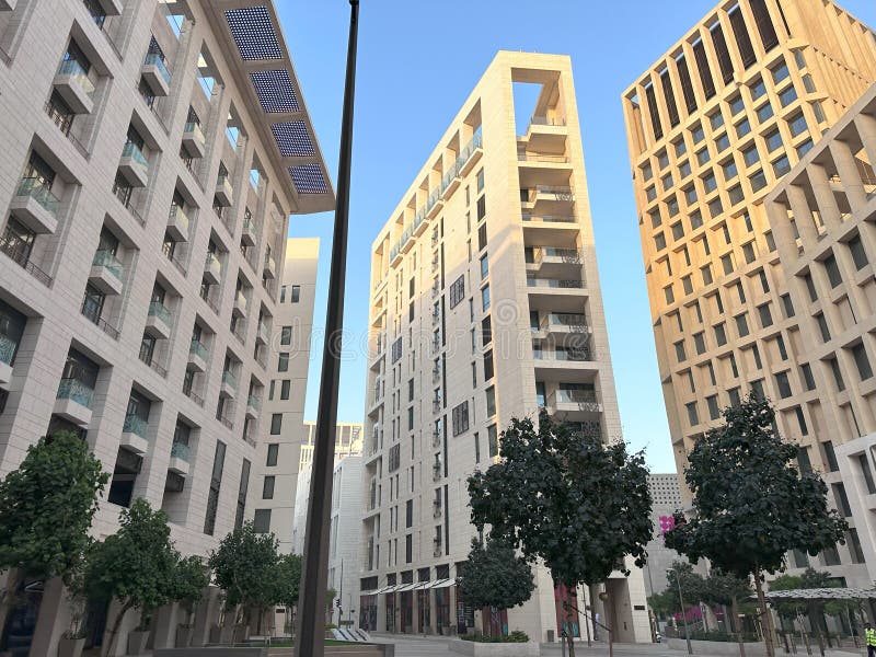 Building Architecture of Mushreib Downtown. MSHEIREB DOWNTOWN DOHA ...