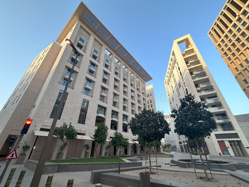 Building Architecture of Mushreib Downtown. MSHEIREB DOWNTOWN DOHA ...