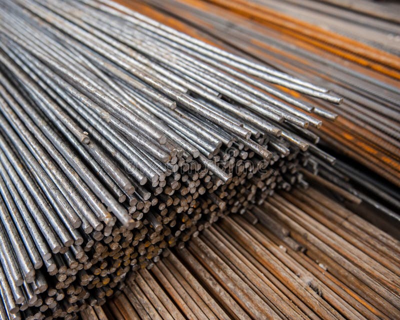 Building Armature are Located in the Warehouse of Metallurgical Stock ...