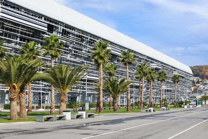 Building of Autodrom in Sochi for Formula-1 Editorial Stock Image ...