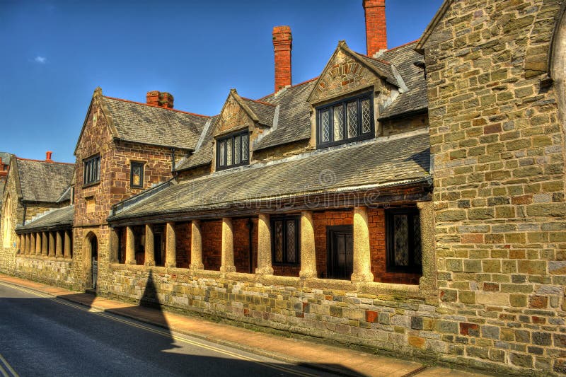 Building in Barnstaple HDR stock photo. Image of street - 40872992