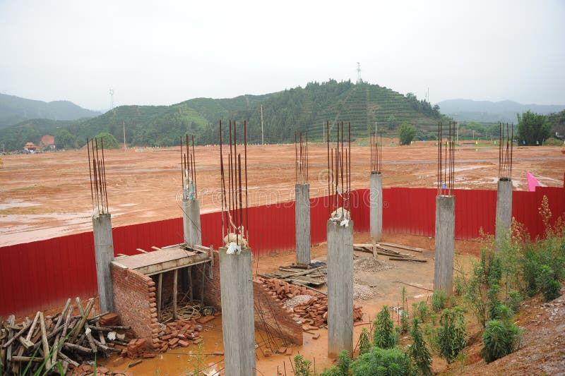 Building Base in the Building Stock Photo - Image of drank, compared ...