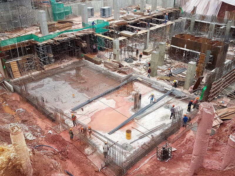 Building Basement Under Construction Using the Open Cut Method ...