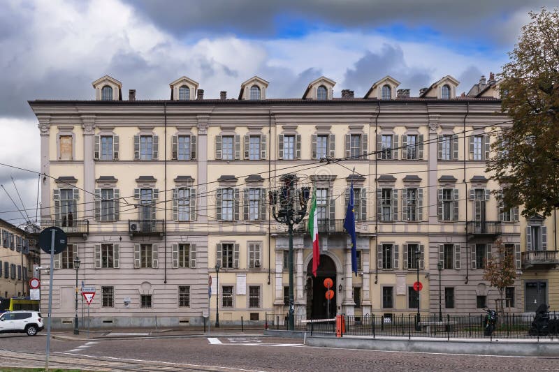 Building of Bergia Barracks, Turin, Italy Editorial Photo - Image of ...