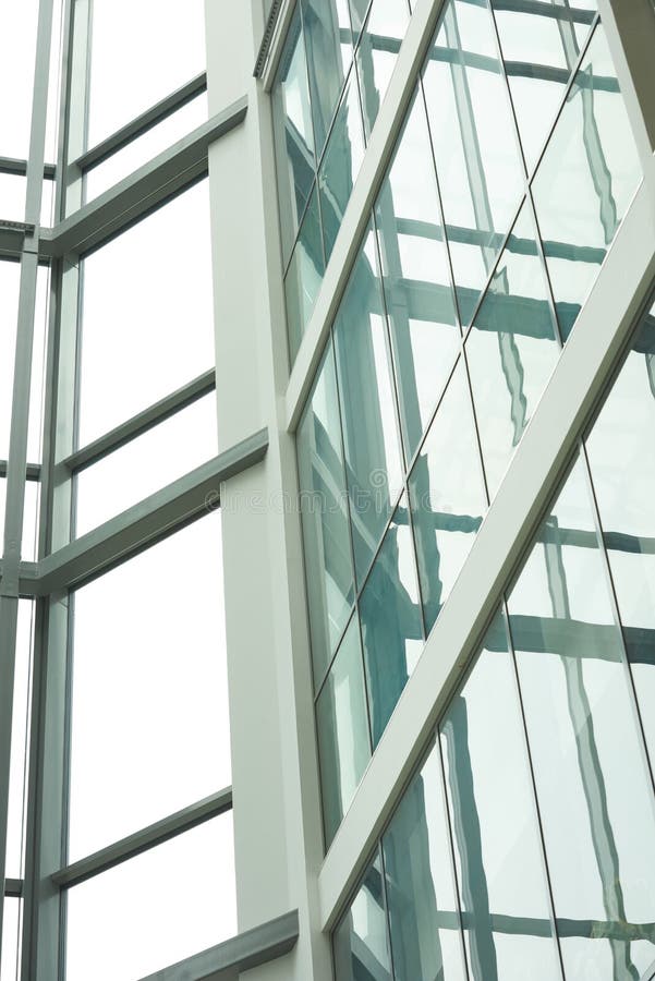 Building with big windows stock photo. Image of striped - 218991548