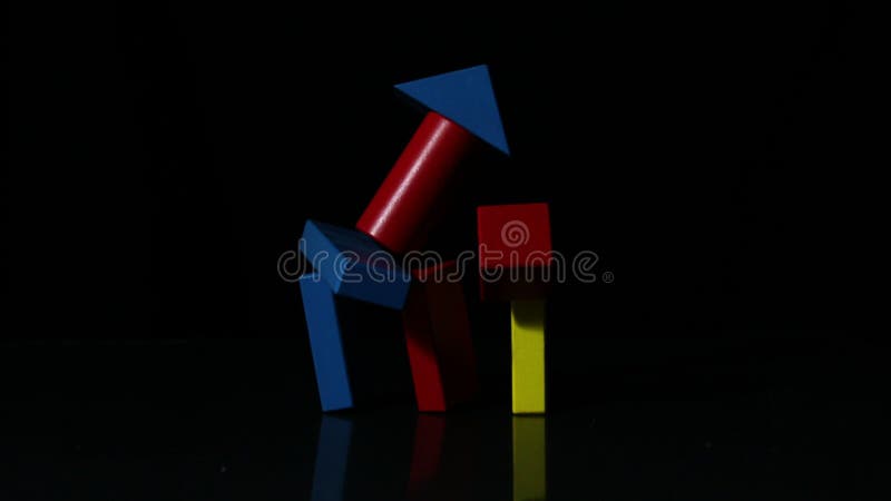Building Block Tower Falling Over Stock Footage & Videos - 6 Stock Videos
