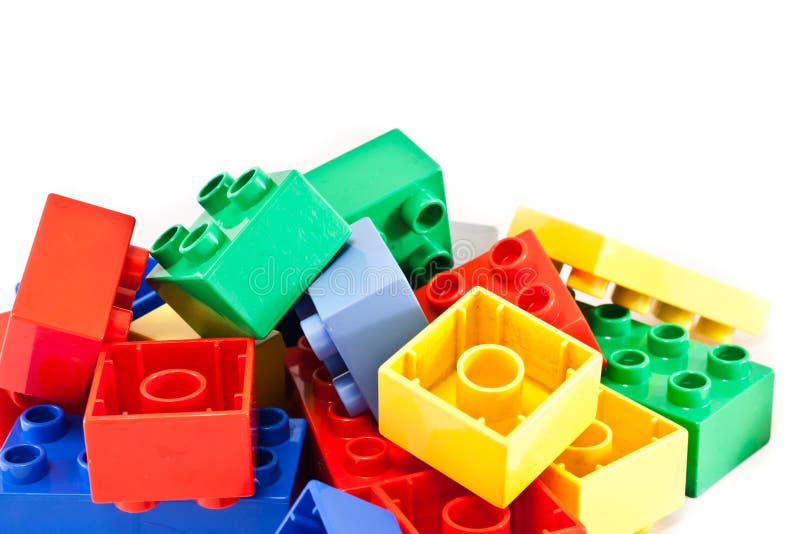Building lego blocks stock image. Image of childhood, color - 7072533