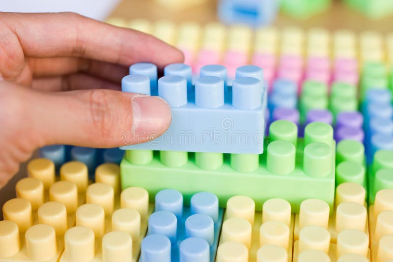Building blocks stock image. Image of activity, block - 23860463