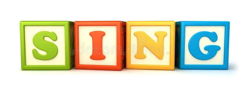 Building blocks stock illustration. Illustration of yellow - 45286045