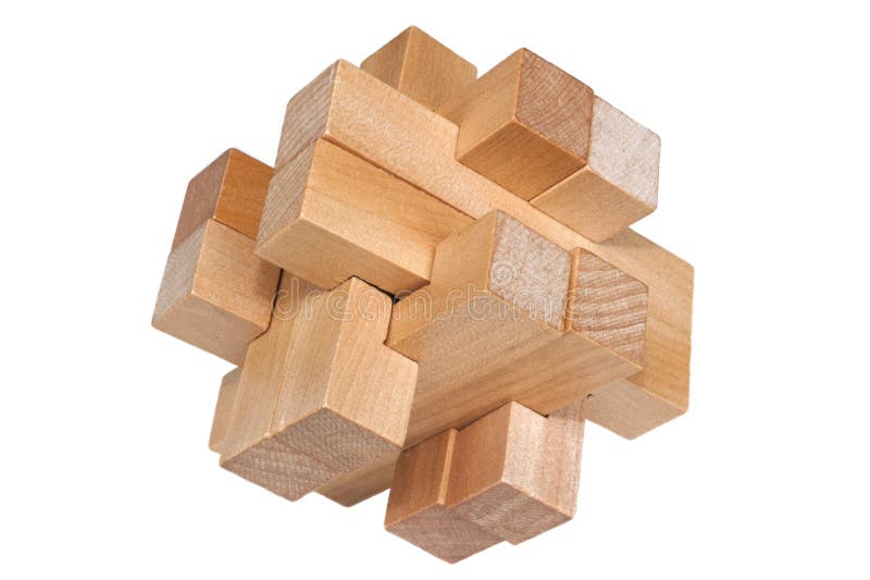 Wood puzzle stock image. Image of pieces, construction - 742371