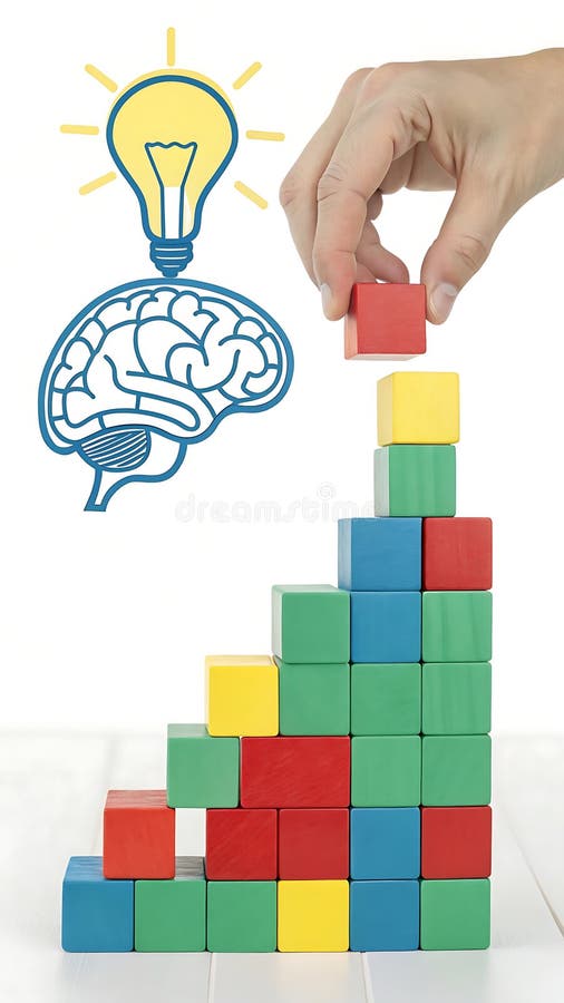 Building Blocks of Idea Generation: Human Hand Stacking Cubes for ...