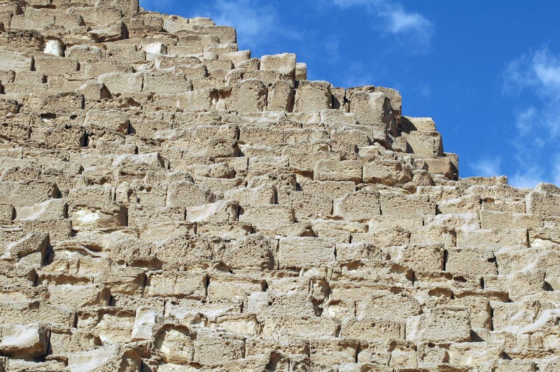 Building Blocks of Pyramids Stock Photo - Image of giza, rock: 3254704