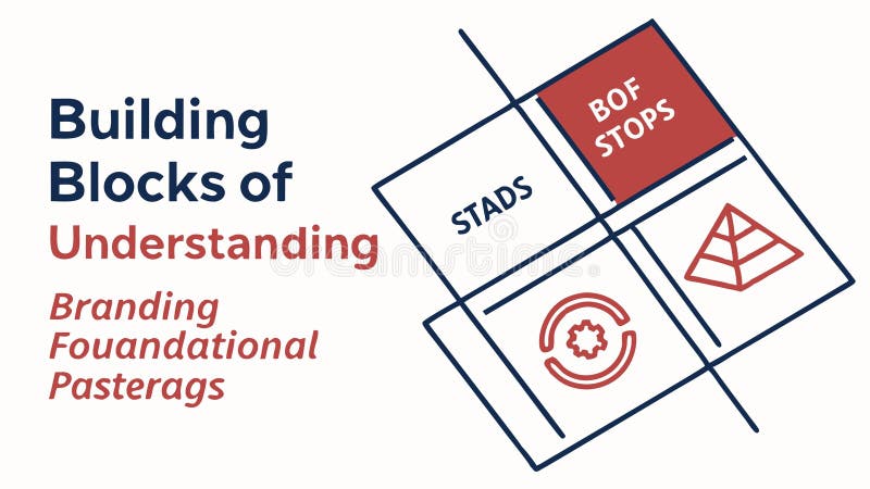 Building Blocks of Understanding, Foundational Branding. Vector Design ...