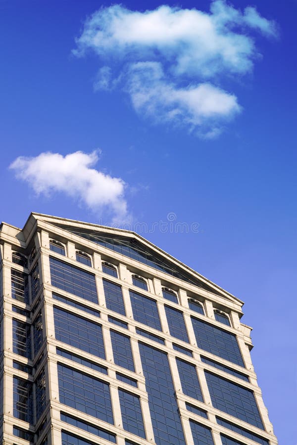 Building with Blue Sky stock image. Image of apartment - 1278231