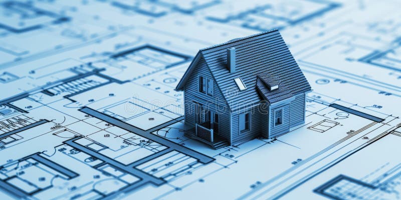 Building Blueprints and Material List Being Generated for a Home ...