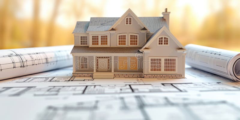 Building Blueprints and Material List Being Generated for a Home ...