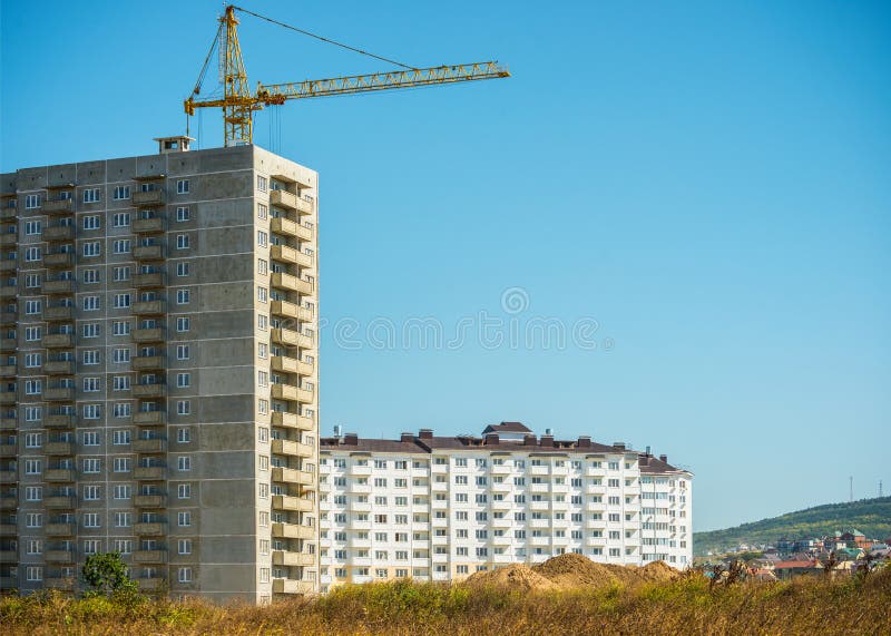 Building boom stock image. Image of high, plattenbau - 82281829