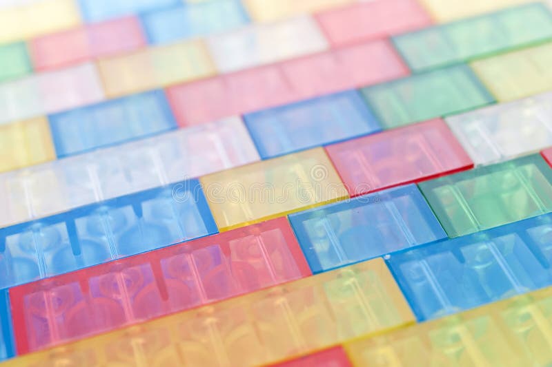 Building bricks stock image. Image of colorful, transparent - 14118369