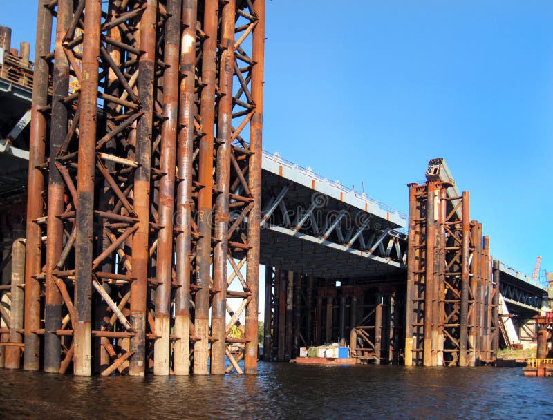 Building bridge stock photo. Image of speed, scene, station - 10950630