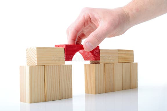 Building bridges stock image. Image of connection, aspirations - 31028825