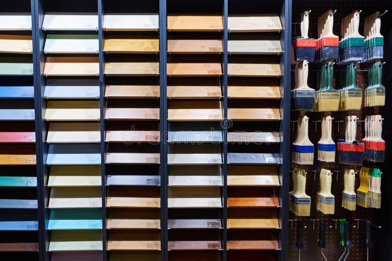 Paint Samples Display stock photo. Image of samples, swatches - 14663666