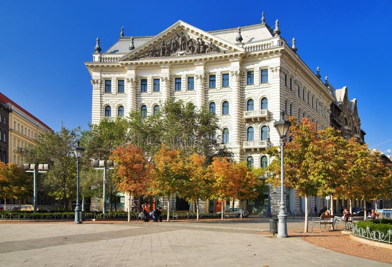 The building in Budapest stock image. Image of europe - 13006077